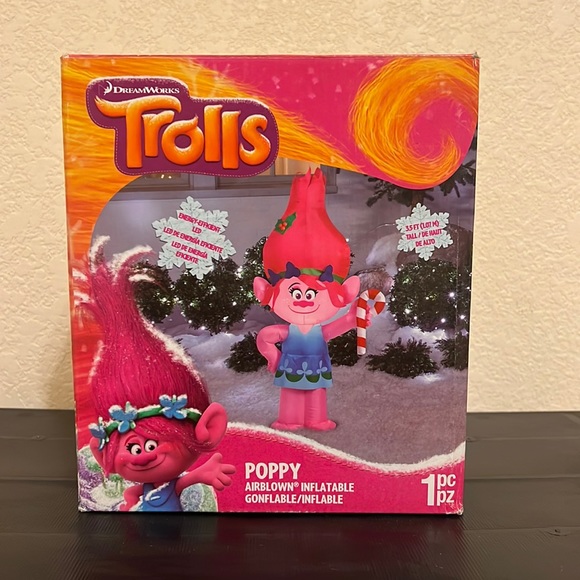 Dreamworks | Holiday | Dream Works Trolls Poppy Airblown Inflatable ...